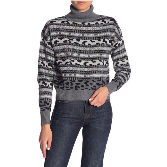 John + Jenn | Sweaters | John Jenn Fair Isle Turtleneck Sweater | Poshmark